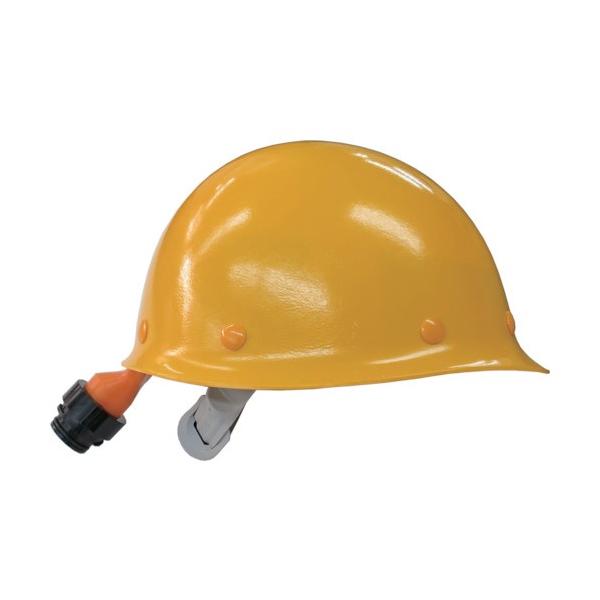 ■特徴 電動ファン付呼吸保護具ＬＳ−３５５シリーズ用ヘルメット（ナイゾウダクト付）です。  ■材質 帽体：ＦＲＰ●ダクト：ポリエチレン   【重量】 500g 【入数】 1枚 KL44