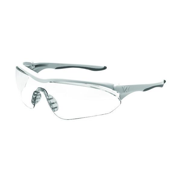 ■特徴 顔面にフィットし、高い防護性が得られます。 人間工学に基づいたジャパンフィット設計です。 UVカット(99.9%)仕様のレンズです。  ■用途 切削、刈払い、木工、製材、研磨などの作業で前方向からの飛来物  ■仕様 JIS T 81...