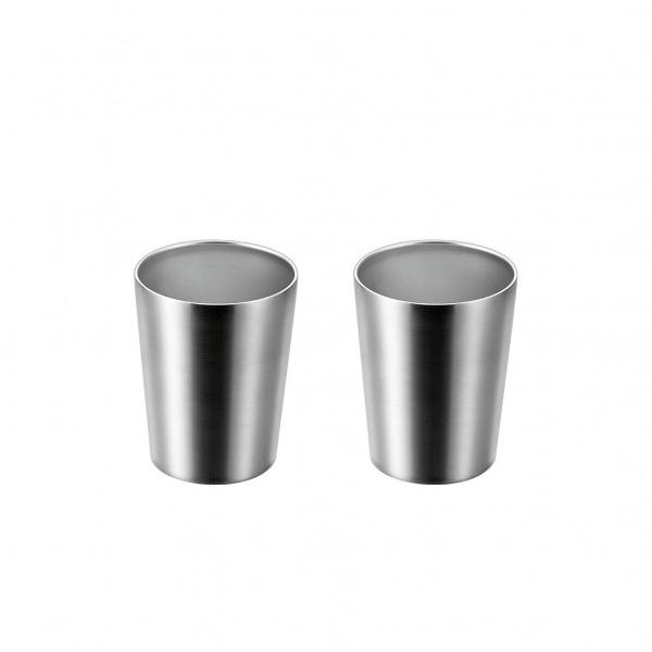 ●断熱二重構造によるバツグンの保冷力で冷たさ長持ち！  ●保冷効力:8℃以下（1時間）。   ●結露しにくい。   ●温かい飲み物も冷めにくい。   ●オールシーズン使える。   ●商品サイズ（約）:76×H98mm  ●商品重量（約）:1...