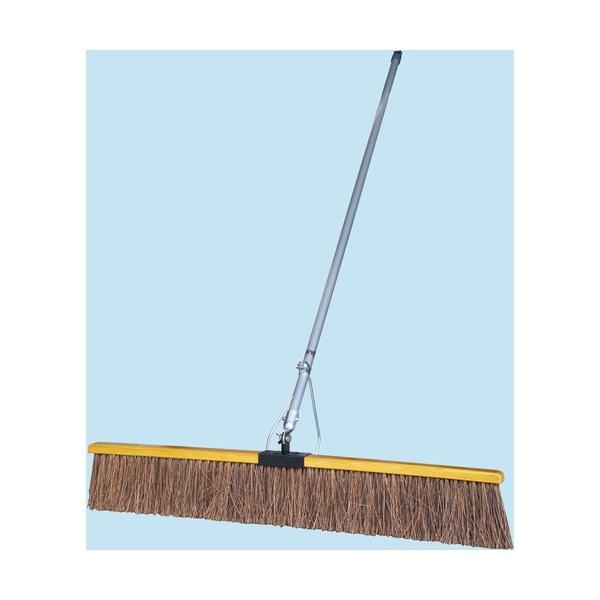 ●グランド整備・コート整備用の大型ブラシ。 ●グランド整備・コート整備用の大型ブラシ。 ●ブラシの角度が変えられる、錆びにくいアルミハンドル。 ●熱に強いシダ製ブラシ。 ●サイズ:全長 150cm/巾 90cm/毛足 120mm ●重量:1...