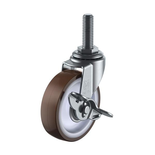 ■特徴 標準的な小型キャスターで、軽量物運搬用のワゴンやラックなどに最適です。 ■仕様 自在式(ストッパー付)    【重量】 150G 【原産国】 日本製 LT50URSW3814