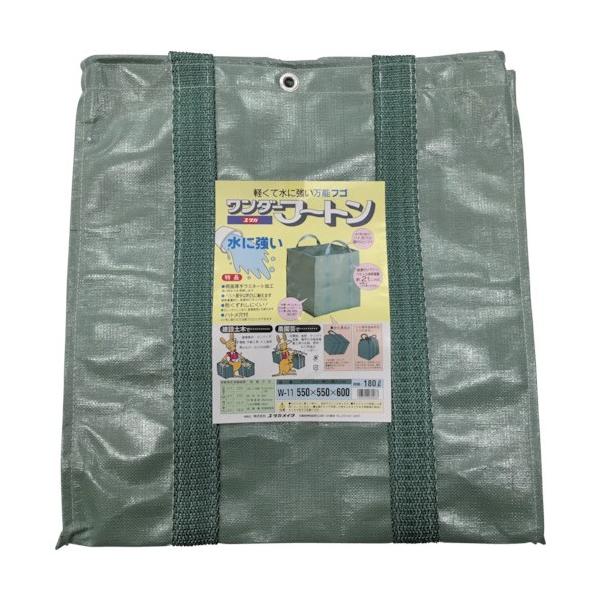 ■特徴 シート両面厚手ラミネート加工です。 ベルト部分は引張強度約2tに耐えます。 袋口に4ヵ所のハトメ付、紐などで袋口とじ可能です。  ■用途 廃材・クズなどの収集袋、収納・保管袋など。  ■仕様 厚さ：0.53mm  ■材質 生地:ポリ...