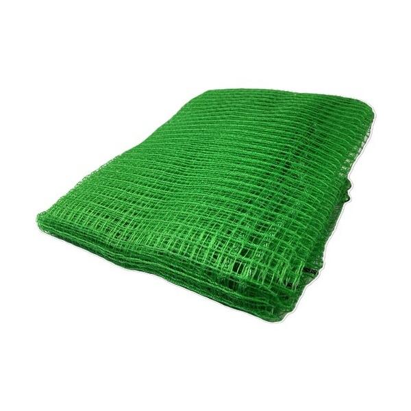 ■特徴 周囲のロープにオモリロープがついており、めくれあがったり、ズレたりしにくく、作業性がよいネットです。  ■用途 鳥獣や風などによるゴミの散乱防止。  ■仕様 無結ネット(ラッセル織) 周囲：沈子ロープ　糸径：縦約1mm、横約0.5m...