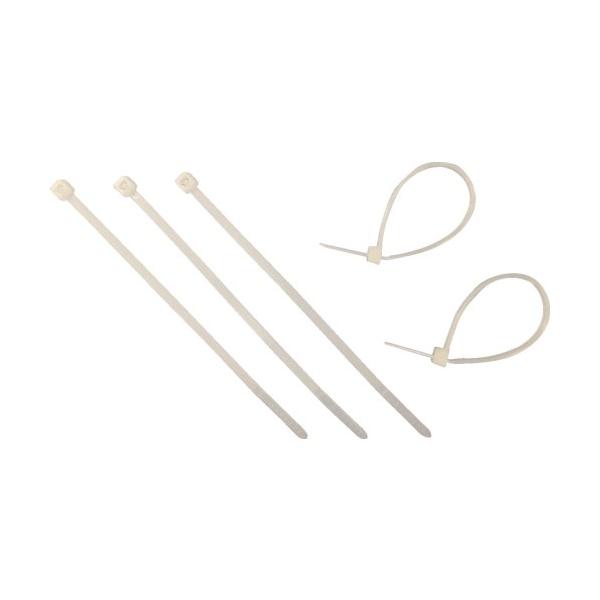 汎用性の高い標準タイプの結束バンドです。 用途 配線などの結束、一般作業での結束。 屋内用 使用温度範囲:-40〜85℃ 幅(mm):2.5 長さ(mm):100 厚さ(mm):1.1 最大結束径(mm):22 引張強度(N):80 袋入数...