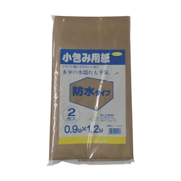 クラフト紙にラミネート加工をしているので、多少の濡れにも大丈夫です。 用途 一般包装用。 2枚入り 幅(mm):900 長さ(m):1.2   【サイズ】 0.9m×1.2m 【入数】 1個 A140
