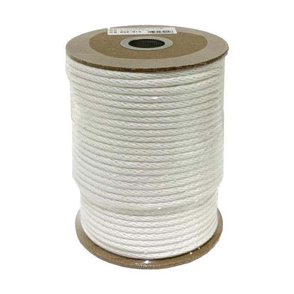 ■特長 酸・アルカリ・海水などに強く、耐候性に優れ摩擦にも非常に強く、強力に優れたロープです。  強度は3つ打に比べ40%程度低下しますが、摩擦抵抗が少なく、ねじれにくいロープです。  ■用途 各種結束、テント・タープ用など。  ■仕様 色...