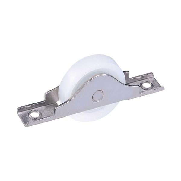 車輪外径:40mm 車輪材質:ジュラコン?（樹脂） 車輪形状:平型 枠全長:90mm ビスピッチ:73mm 枠材質:ステンレス ベアリング型番:#608ZZ 耐荷重:50kg/2個あたり 特徴:ベアリング入り 説明: 特徴:ベアリング入りな...