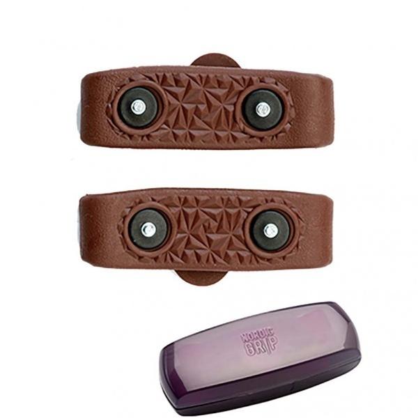 ●雪道を滑らないためのアシストアイテム。 ●持ち運びに便利！ ●つま先に取り付けるタイプ。 ●ミュールにも取付できます。 ●サイズ:35 〜 40(ユーロサイズ)/22.5 〜 25.0(JP サイズ) ●片足重量:12g ●材質:本体 ラ...