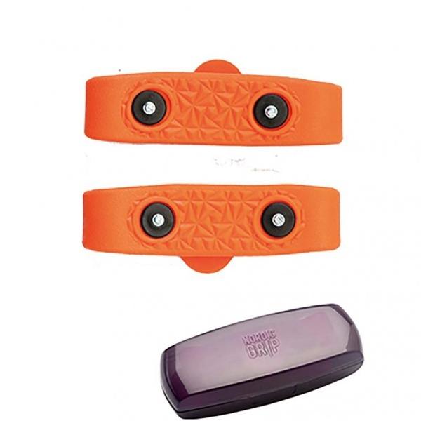 ●雪道を滑らないためのアシストアイテム。 ●持ち運びに便利！ ●つま先に取り付けるタイプ。 ●ミュールにも取付できます。 ●サイズ:35 〜 40(ユーロサイズ)22.5 〜 25.0(JP サイズ) ●片足重量:12g ●材質:本体 ラバ...