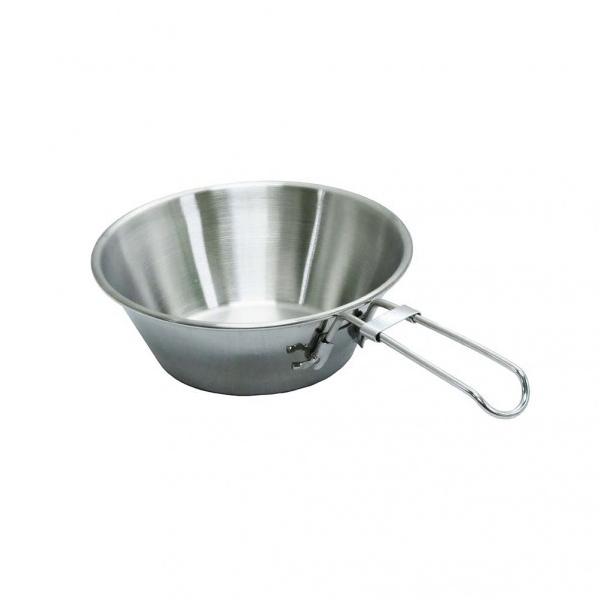 ●ハンドルが折り畳み可能なステンレスシェラカップ。 ●ハンドルにはロック機能がついており飲み物、特に熱い物を入れた際は安心して飲む事ができます。 ●※目盛りはありません。 ●サイズ:50H×127mmΦ ●容量:300ml ●重量:105g...