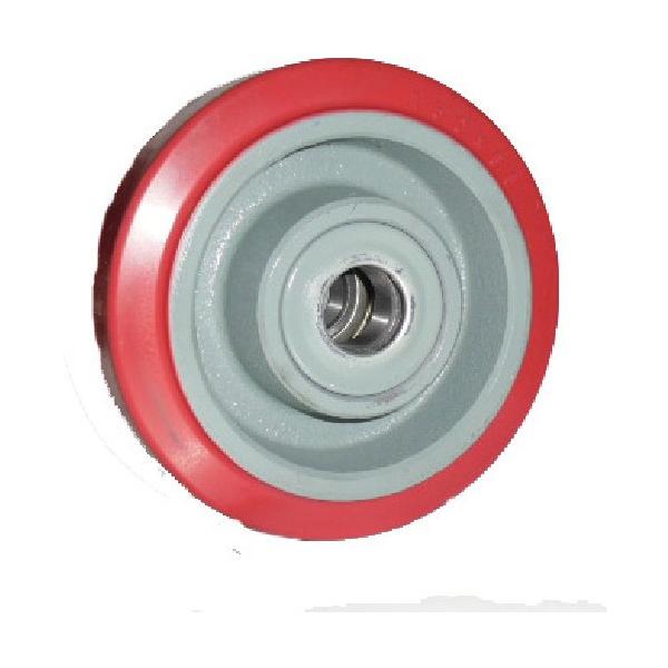 商品画像はイメージ画像です。実際とは異なる場合がございます。 ■特徴 ゴム車輪で重荷重用一般的に各方面に多く使用されている汎用品です。  ■用途 重量物の運搬。  ■仕様 ベアリング入  ■材質 車輪:ジェンゴム ホイル:FCD   【入数...