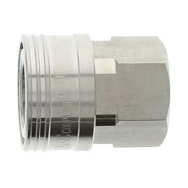 ■特徴 ソケット側にもプラグ側にもバルブ機構を持たない両路開放型のカプリングです。 ■材質 本体:SUS304 ■注意 最高仕様圧力以下で使用してください。    【重量】 300G 【原産国】 日本製 TS6SFS
