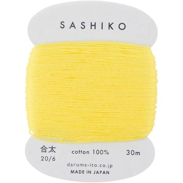 ■糸長:30m ■品質表示:綿100% 日本製 お好きな長さにカットしやすく、収納もしやすいカード巻きタイプの刺し子糸です。  〈合太〉タイプは6本撚りの少し太めの刺し子糸です。  一目一目のステッチがはっきり映えるので大きな柄の刺し子にお...