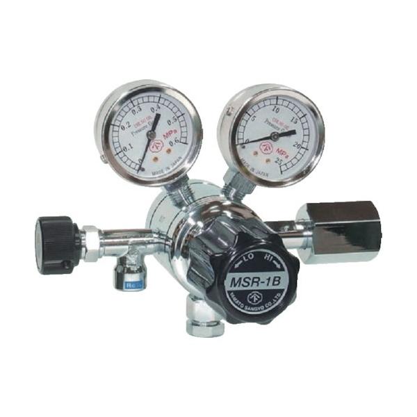 ■特徴 圧力変動が非常に少なく、高純度ガスに最適です。  ■用途 分析機用、研究用  ■仕様 1次側使用圧力：2〜15MPa 2次側使用圧力：0.05〜0.6MPa ●流体:酸素・窒素・アルゴン・空気 ●入口接続:W22-14(右) ●出口...