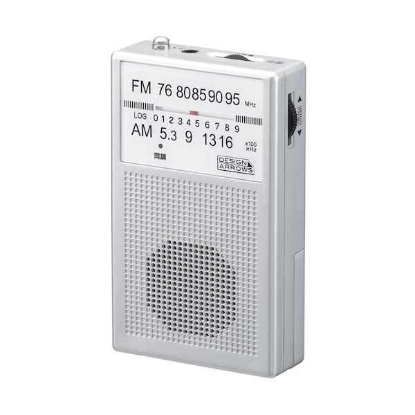 ■特徴 ●かんたん操作。 ●デジタル方式（DSP）採用で安定受信。 ●使い分け自在、内臓スピーカー＆イヤホン対応（付属）  ■仕様 ●材質：ABS ●スピーカー：φ36mm 200mW ●使用電池：DC3V 単4形乾電池×2本（別売） ●連...