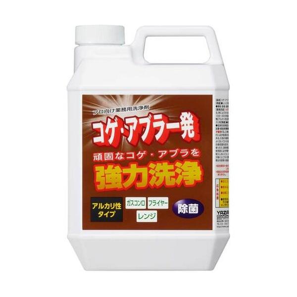 ■特徴 溶剤・界面活性剤、アルカリ剤のトリプル効果で強力分解。 非毒劇物で強力洗浄。 低臭性溶剤配合。 すすぎの楽な低泡性。 使った掃除用具も水洗いで簡単キレイ。 ■用途 レンジ周り、フライヤー、オーブン、ダクトフィルター、鉄板、鍋等に固着...