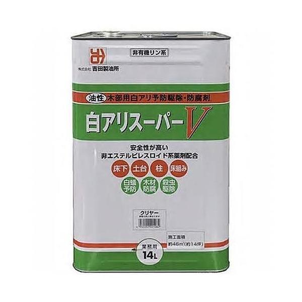 (特長) ●防蟻剤として安全な非エステルピレスロイド系薬剤を使用しています。 ●白アリなど木材害虫に対して、接触毒及び食毒の殺虫作用を示します。 ●トリアゾール系木材防腐剤配合により木材の腐朽を防止します。 ●耐アルカリ性が良く、コンクリー...