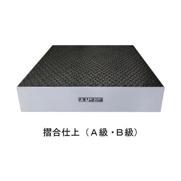 ■特徴 機械仕上げは良質フライス加工、B級・A級は研磨加工後、キサゲ仕上げで平面精度を上げています。 修理可能です。  ■用途 ケガキ台、作業台、測定台として利用可能。  ■仕様 簡易検査用、キサゲ仕上げ ●平面精度(μm):30 ●幅(m...