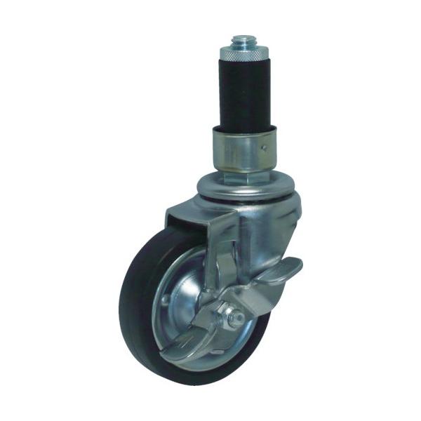 ■特徴 イレクターパイプに直接取付けるタイプの金属製キャスターです。 取り付けには専用スパナ(EK-20)が必要です。(薄口両口スパナ21mm×30mm) イレクターパイプ先端に直接取り付けるタイプのキャスターです。 取り付けには専用スパナ...