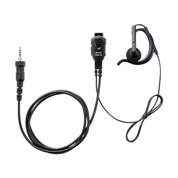 ■特徴 小型タイピンマイク&amp;イヤホンです。 ネジ込みタイプ3.5φです。 装着を感じさせない軽量タイプです。 360度回転クリップ付き、左右どちらの耳にも装着が可能です。  ■仕様 小型タイピンマイク+イヤホン(耳かけ式オープンエア...