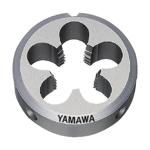 特長 ダイスの振れ精度を向上させたソリッドダイスです。 高速度工具鋼（HSS）を採用し、安定した加工を実現しました。 面取り部にマークされている面が（表面）です。 加工方向を識別しやすくなっています。 加工基準面となる（裏面）は、ホルダ装着...