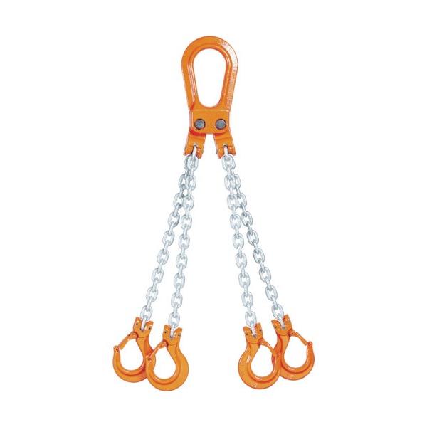 ■特徴 フックの開口寸法が広く玉掛け作業が楽です。 「プラスV級」ロードチェーン採用でより安全になりました。 （安全率5倍以上）過酷な使用条件にも強い特殊表面処理チェーンの採用で長寿命化を実現しました。 ■用途 荷役、運搬吊り作業。 ■材質...