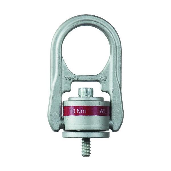 ■特徴 シャックル機能付き吊り具で吊り環が180度スイングします ■用途 シャックルの代わりとして ■材質 スチール ●ボルトサイズ(mm)：M30×3.50×140 ●破断荷重(kN)：350 ●ボルトサイズ(mm)：M30×3.50×1...