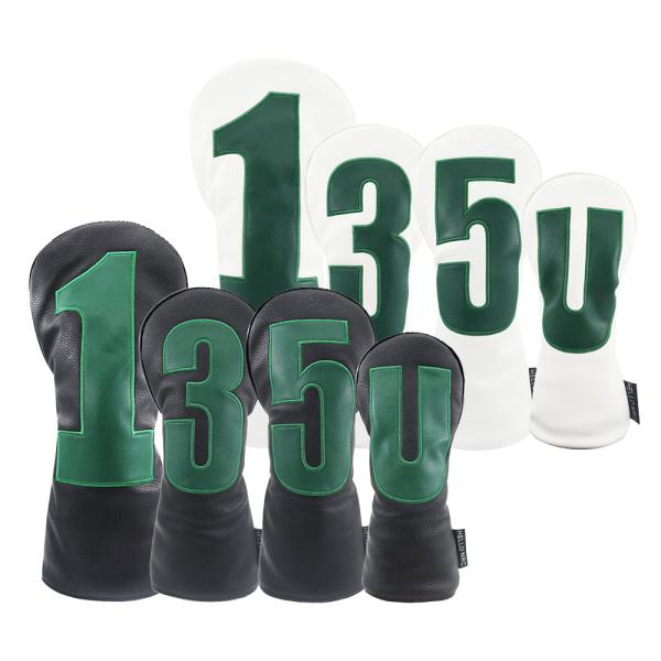 番手デザイン入りでクラブ管理がしやすい、FW・UT対応のゴルフヘッドカバー。「1・3・5・U」の番手表記により、プレー中のクラブの取り違えを防ぎ、スムーズなプレーをサポートします。PUレザー素材を使用し、防水性が高く雨や汚れからクラブをしっ...