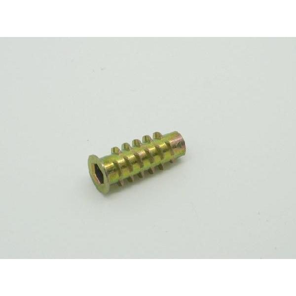 ダイカスト製・クロメートメッキ全長２０ｍｍ・ネジＭ４参考下穴径５．７ｍｍ〜６．０ｍｍ※使用六角レンチ４ｍｍ写真と色が違う場合がございますのでご了承ください。※こちらの商品はメール便をご利用いただけます。メール便の特徴１．ポスト投函になります...