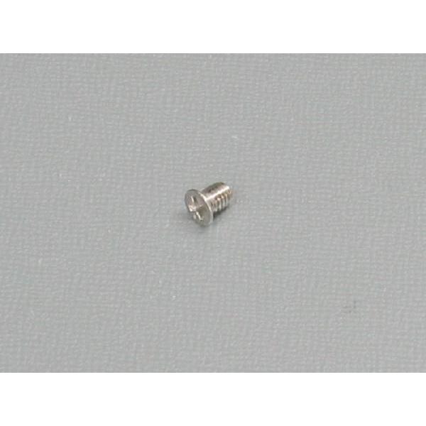 材質・ステンレス製　・　サイズ　Ｍ４（ＩＳＯ）（頭サイズ６ｍｍ）×６ｍｍ（全長）　・　セット内容　　　　　ステンレス　皿小ネジ　小頭　Ｍ４×６ｍｍ　１本耐久性のあるステンレス製です。※別売の「化粧飾止　８ｍｍ、１０ｍｍ、１２ｍｍ」　と合わせ...