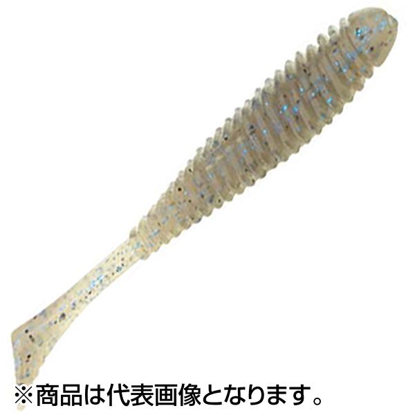 「スモールシルエット＋パワフルな水押し」 横捌き系ダウンショット特化型ワーム！ 一口サイズのスモールシルエットながら水押し抜群！★仕様・規格・寸法★カラー：スモークブラウンブルーフレック入数：8【爆買】