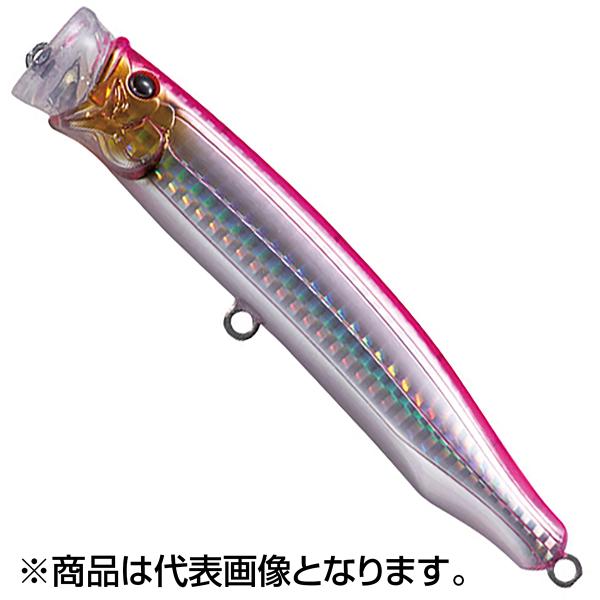 昨今のフィールドからのリクエストに答えた、120mmクラスのシンキングポッパー。フィードポッパーファーストモデルをシンキング化するにあたり、オリジナルボディを用いてのチューニングでは限界が生じるため、121mmモデルとして新たにボディを設計...