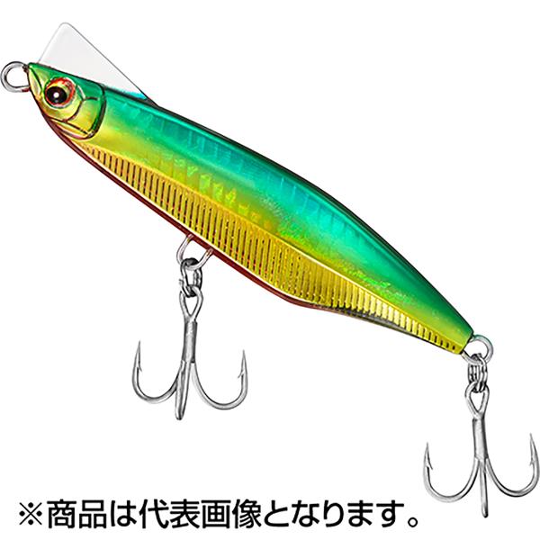 ヒラメ＆マゴチからシーバス、青物まで幅広く狙える、超ぶっ飛びのバーサタイルヘビーシンキングペンシル！★仕様・規格・寸法★サイズ（mm）：80標準自重（g）：32有効レンジ（ｍ）：0.5〜∞タイプ：ヘビーシンキング当社テスト飛距離（m）：Ma...