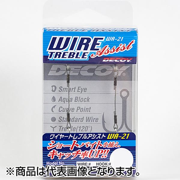 ショートバイトも逃がさない！様々な応用が可能なワイヤーサポートシステム。歯の鋭いタチウオ等はもちろん、シーバスやフラットフィッシュ等、様々なターゲット、メソッド、スタイルに使用できるナイロンコートワイヤーを採用したサポートフックです。★仕様...