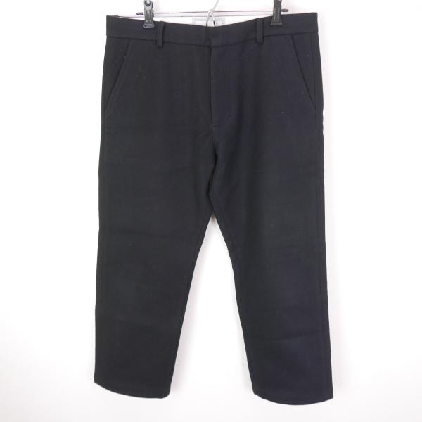 [管理番号] DN-14909[ブランド名] STILL GOOD (スティルグッド)[アイテム名] ウールパンツ[カラー] BLACK※モニターの発色の具合によって実際のものと色が異なる場合がございます[素材] ウール、コットン[サイズ]...