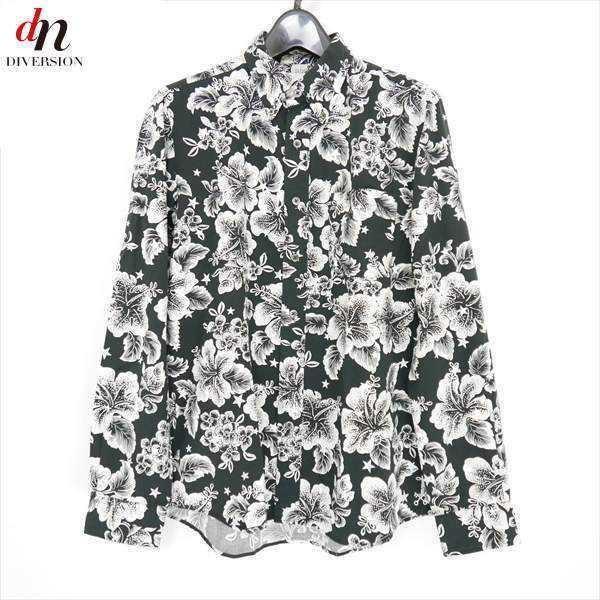 [管理番号] DN-5814[ブランド名] uniform experiment (ユニフォームエクスペリメント)[アイテム名] TROPICAL FLOWER STAR B.D SHIRT[カラー] BLACK※モニターの発色の具合によっ...