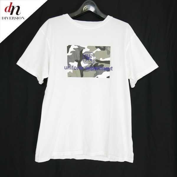 [管理番号] DN-6726[ブランド名] uniform experiment (ユニフォームエクスペリメント)[アイテム名] CAMOUFLAGE BOX LOGO TEE[カラー] WHITE※モニターの発色の具合によって実際のものと...