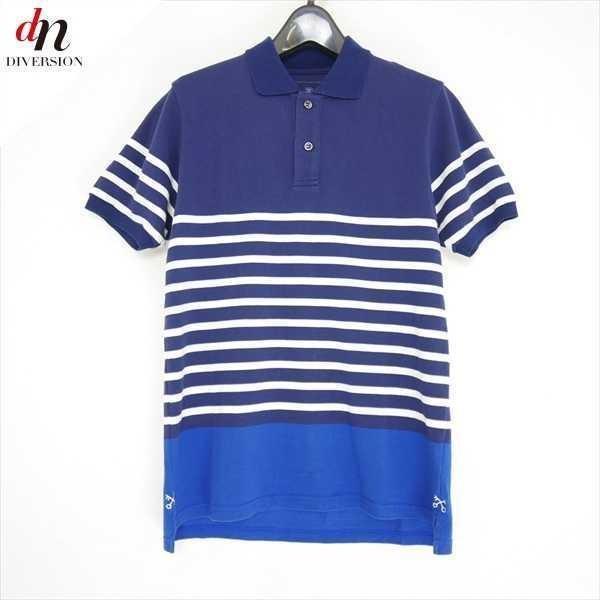 [管理番号] DN-7171[ブランド名] uniform experiment (ユニフォームエクスペリメント)[アイテム名] S/S PANEL BORDER POLO[カラー] NAVY※モニターの発色の具合によって実際のものと色が異...