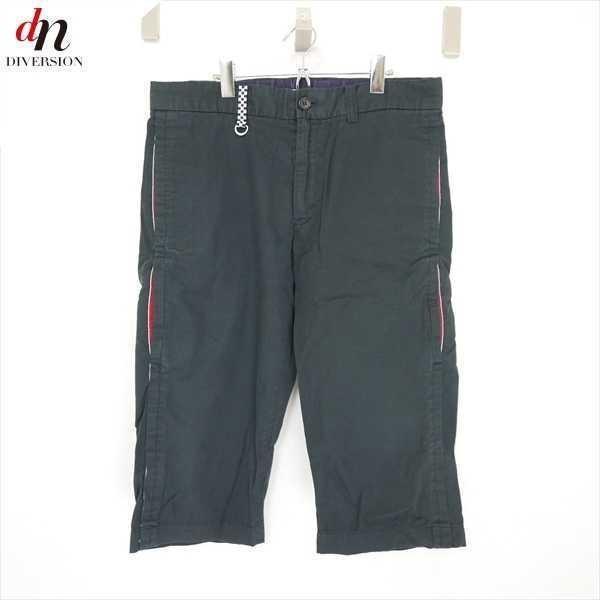 [管理番号] DN-7952[ブランド名] uniform experiment (ユニフォームエクスペリメント)[アイテム名] COTTON TWILL SIDE TAPE CROPPED PANT[カラー] NAVY※モニターの発色の具...