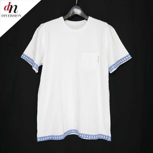 [管理番号] DN-7987[ブランド名] uniform experiment (ユニフォームエクスペリメント)[アイテム名] HERRINGBONE LINE POCKET TEE[カラー] WHITE※モニターの発色の具合によって実際...