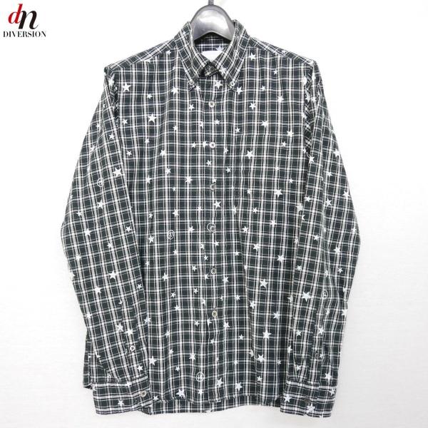 [管理番号] DN-9469[ブランド名] uniform experiment (ユニフォームエクスペリメント)[アイテム名] STAR PRINT B.D SHIRT[カラー] BLACK CHECK※モニターの発色の具合によって実際の...