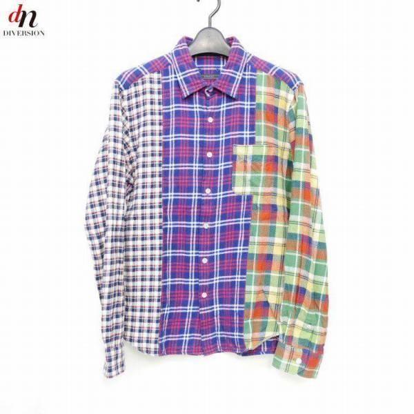 [管理番号] DNS-1482[ブランド名] SOPHNET. (ソフネット)[アイテム名] TRIPLE FLANNEL CHECK CENTER PANEL SHIRT[カラー] マルチ※モニターの発色の具合によって実際のものと色が異な...