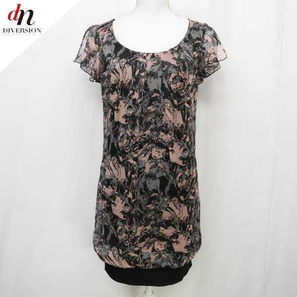 [管理番号] DNS-4691[ブランド名] 5351 POUR LES FEMMES (5351プーラ ファム)[アイテム名] ワンピース[カラー] PINK/BLACK/GRAY※モニターの発色の具合によって実際のものと色が異なる場合が...
