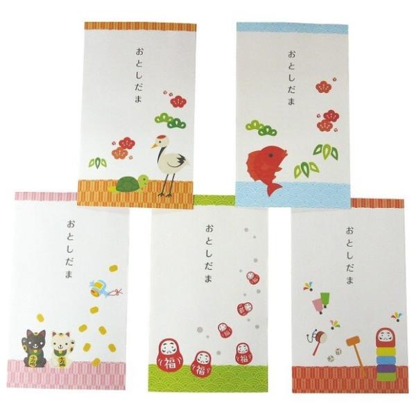 ●色柄指定不可●サイズ：115×70mm/枚●PP袋入●材質：上質紙●JAN：4560116484317/秋冬/あったか/ウインター/運/干支/縁起/お年玉/お参り/開運/賀正/祈願/季節/シーズン/正月/招福/神社/新春/新年/ストラップ...