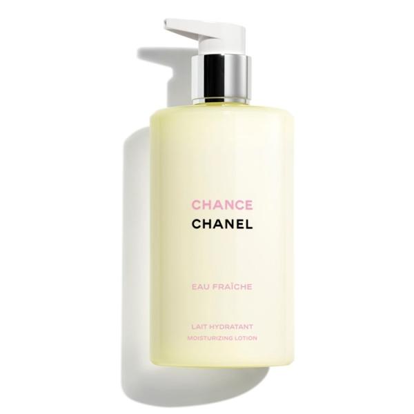 [ブランド]シャネル[カテゴリ]ボディ ローション[内 容 量]400mLチャンス オー フレッシュ ボディ ローションを手のひらに適量とり、肌になじませます。同じ香りのハンド＆ボディ リクィッド ソープとオードゥ パルファムで、香りのリチ...
