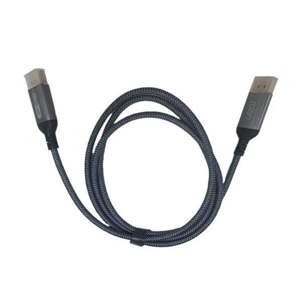 ・8K/60Hz対応で超高精細映像を実現・DisplayPort 1.2/1.4/2.0対応で幅広い互換性・丈夫なナイロン編組ケーブル・PC・ディスプレイ・プロジェクターなど幅広く対応保証期間：メーカー保証