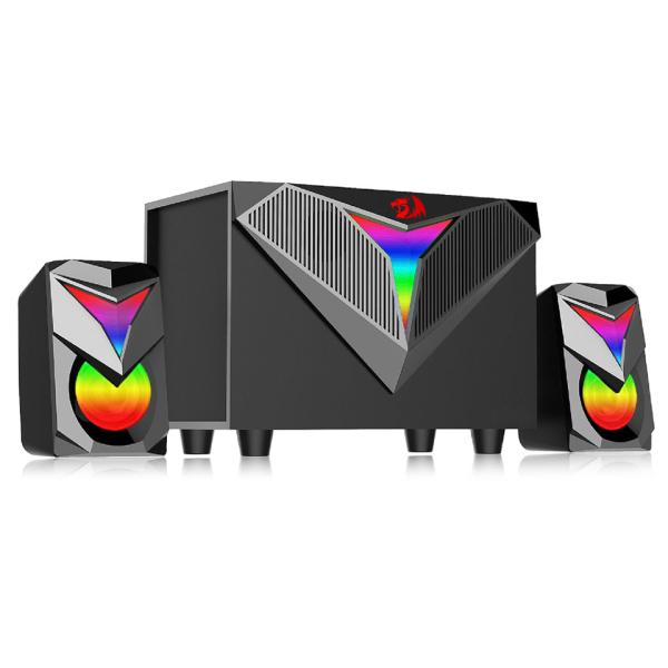 高音は鮮明に、中低音はパワフルに再生木製キャビネット仕様。サテライトスピーカーは6W(3W+3W)出力で密閉型フルレンジ、サブウーファーは5W出力でバスレフ型ウーファーユニットとなっています。パワフルなサウンドと深みのある低音を再現し、あら...
