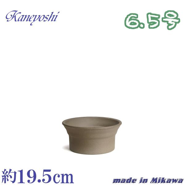 【サイズ】　【幅】 約 １９．５cm ×【高さ】 約 ９cm　【重量】 約 ０．９kg　【土の容量】１．３Ｌ〈９分目〉（あくまでも目安です。培養土によって異なります。）　【安い】の理由は機械での大量生産。【丈夫】の理由は焼成温度の違いに有り...