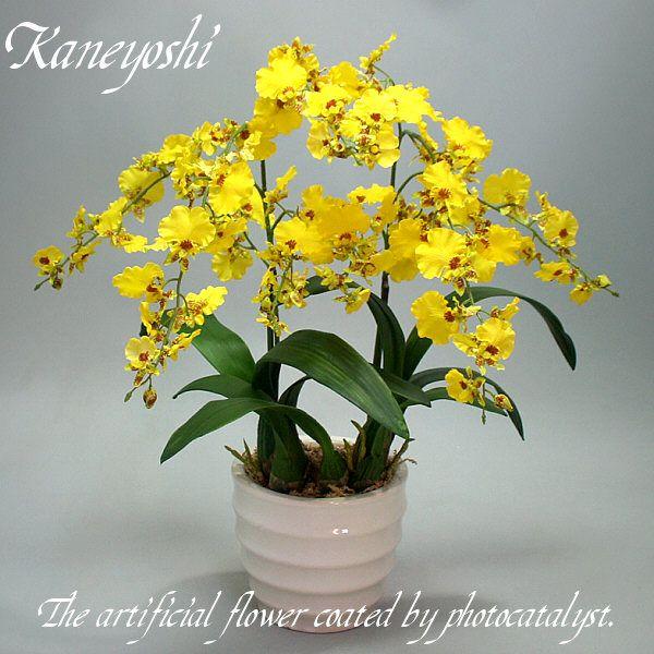 【サイズ】 　【幅】　約 ５０cm 　【高さ】 約 ６０cm 出荷時（曲げた状態） 　【高さ】 約 ９０cm（上に伸ばした状態） 　【枝の長さ】 約 ７０cm（ミズゴケから出ている部分から花の先まで）【光触媒とは】： 　光触媒作用を持つ二酸...