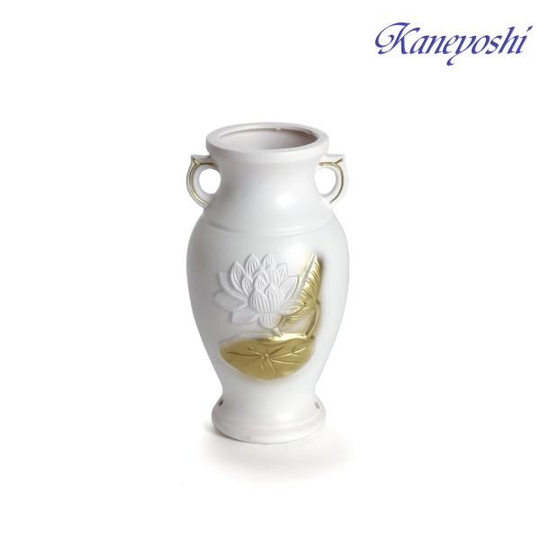 【サイズ】　【直径】 約 ８cm × 【高さ】 約 ２１cm　【全幅】　約 １１cm　造花用花瓶（花立）常滑焼です。穴が開いてるので生花に使う事が出来ません。